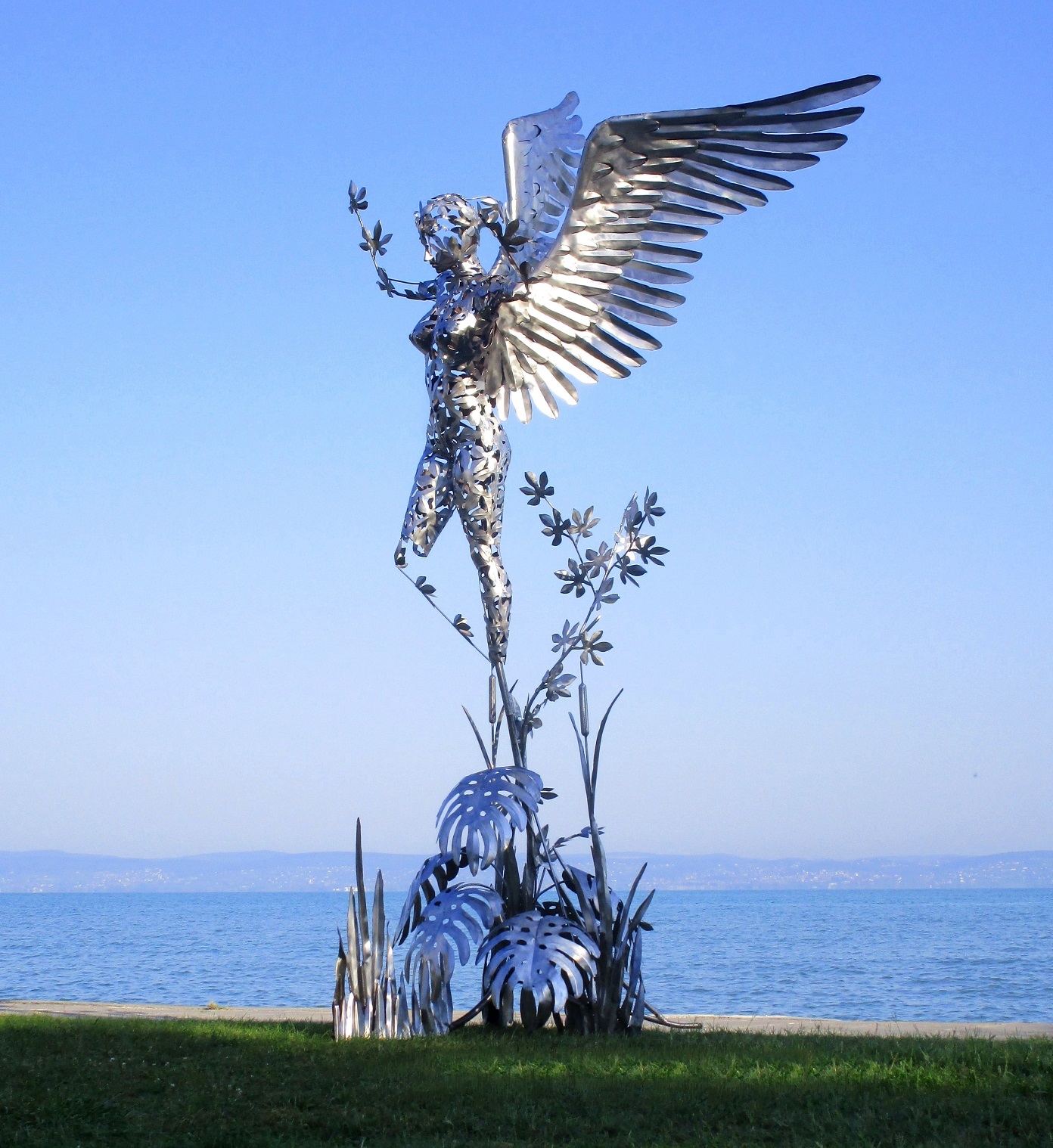 Syrinx Götter Skulptur griechische Mythologie Edelstahl - NEUERRAUM